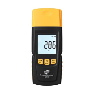 China GM509 Series Digital Pressure Gauge with 10kPa Range LCD Backlight Display and Multiple Pressure Units for sale
