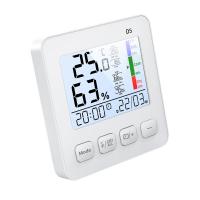 China D5 Digital Thermo-hygrometer with Clock/Date Function, Memory of MAX/MIN Values, and Backlight LCD Display for sale