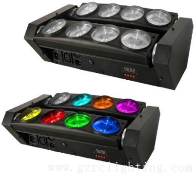 China Single White Or 4 In 1 RGBW 8 Eyes Spider LED Moving Head Light DMX Stage Lighting for sale