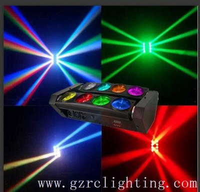 China 8X8W RGBW LED  beam spider light KTV Disco effects light for sale