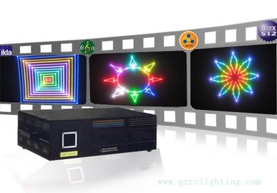 China 1W Full color animation laser light KTV Disco stage light for sale