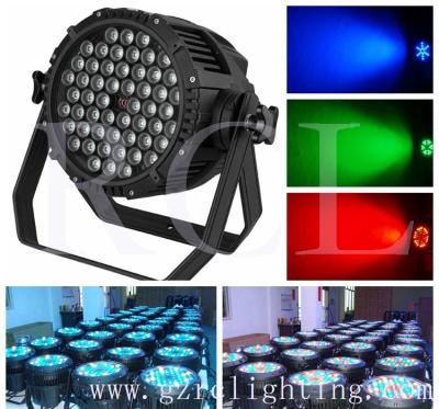 China Outdoor DMX Control LED CT 54 x 3w LED Par Cans Color Temperature 3200K - 6300K RC-L5403 for sale