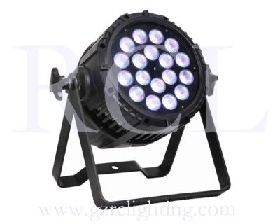 China outdoor LED par light 18x10W RGBW 4-IN-1 LED Par LED stage light for sale
