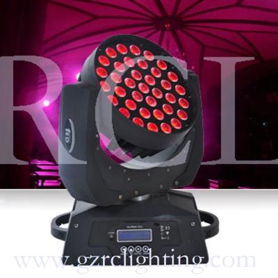 China 37 led R.G.B(3in1) Wash Moving Head Light for DISCO KTV zoom light for sale