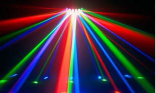 China Stage Lighting / LED High Power 2pcs * 10w 4 in 1 RGBW Cree Bulbs Derby Light for sale