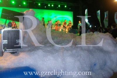 China Stage Family Party 2000Watt High Power Large Foam Machine , Power Control for sale