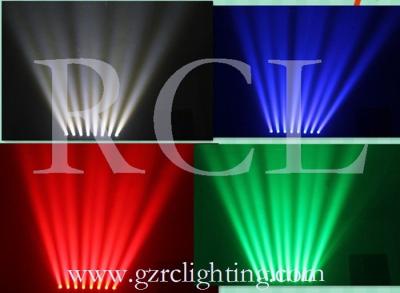 China 8*10W RGBW 4in1 led moving head light Dmx 512 Beam Effect stage lights for sale