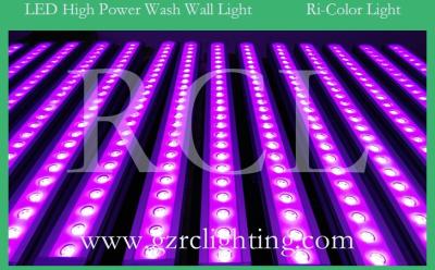 China DMX512 dimmer IP65 LED Wall Washer Lights , colorful RGB led bar for sale