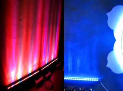 China IP65 Outdoor RGB Led Wall Washer Lights , DMX / Auto / Sound led bar for sale