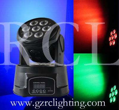China DJ Stage Lighting LED Moving Head Light Mini 7PCS LED RGBW Lights For KTV DISCO LED LIGHT for sale