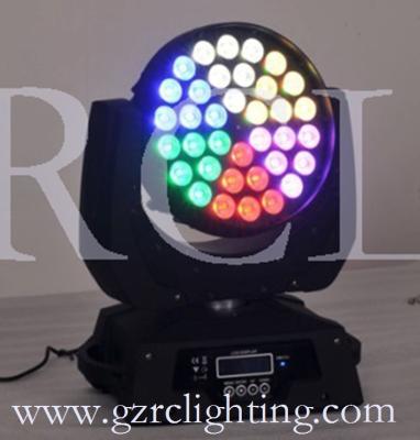 China Dj Stage Lights,18w Rgbwa Uv Led Moving Head Wash Light With Zoom lights for sale