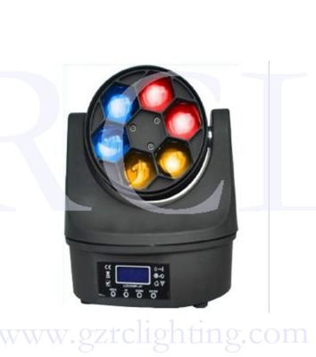 China Bee Eye 6PCS 15W LED Rotating Beam Moving Head 12W/10W LED Moving Head Lights for sale