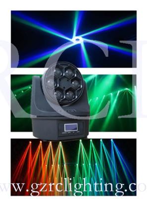 China Bee Eye 6PCS*15W RGBW LED Beam Moving Head for sale