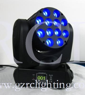 China LED 12x10W RGBW in 1 Cree LED Beam Moving Head Light for sale