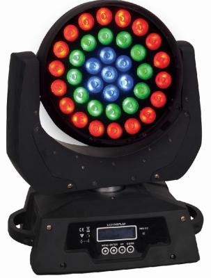 China 37x9w led R.G.B(3in1) Wash Moving Head Light for DISCO KTV zoom light LED Moving Light for sale