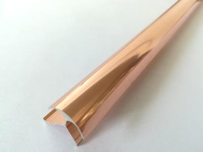 China Item:9022 Rose Gold Wall Tile Corner Protecton & Decoration Trim, Wall Tile Decoration Edging Strip for sale