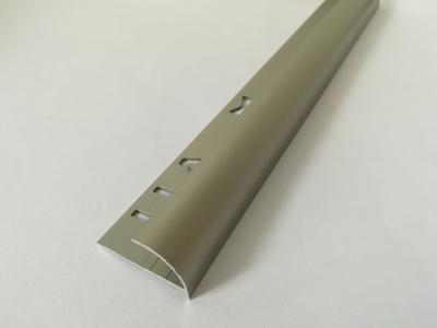 China K11-280 Anodized Champange Aluminium Quarter Round Shape Tile Trim, aluminium tile strip for sale