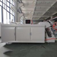 China Automatic counting collection 150pcs / min paper lunch box machine for sale