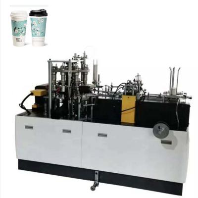 Cina tazza di carta eliminabile completamente automatica su misura di alta velocità di dimensioni 4KW 50HZ che fa macchina in vendita