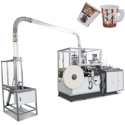 China 80 Pcs / Mins Ultrasonic Open Cam Paper Cup With Handle Making Machine for sale