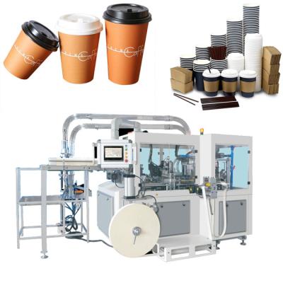 China 140-160 het Document van Pcs/M High Speed Coffee Kopmachine om Beschikbare Kop Te maken Te koop