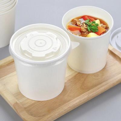 Cina 8oz alla ciotola di carta del gelato della minestra 35oz che forma pressione d'aria della macchina 0.6Mpa in vendita