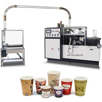 Cina 100 pc/PE completamente automatico di min la tazza di carta del caffè del tè di carta patinata che fa le macchine in vendita