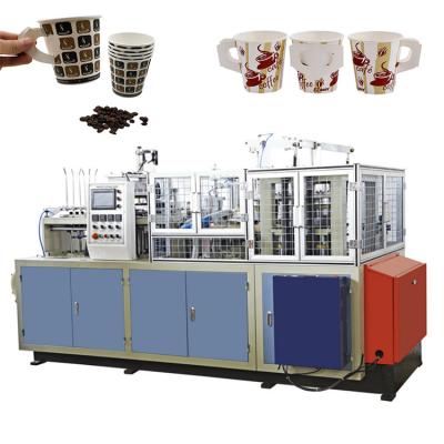 China copo de papel de alta velocidade automático de 50Hz 3PH que faz as máquinas 50-55pcs/Min à venda