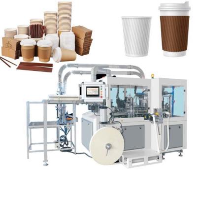 China Small 150Pcs Full Servo Motor Paper Cup Forming Machine With Inspection System for sale