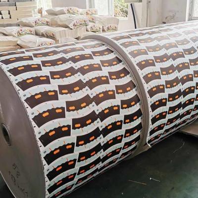 China C2C Art Glossy Printed Sheet Clay Paper Cup Raw Material Double Side Waterproof for sale