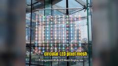 Round 1-LED Outdoor Grid Screen Series