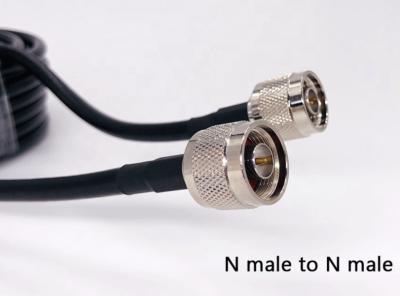 Cina Maschio con poche perdite del cavo coassiale N del ripetitore del segnale di 5m al connettore maschio di N in vendita