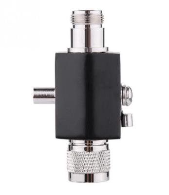 China N Male To N Female Coaxial Lightning Arrestor For Signal Repeater for sale