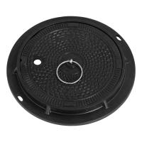 Quality Elite Roadway Use 400mm Diameter Round BMC Composite Manhole Cover for sale