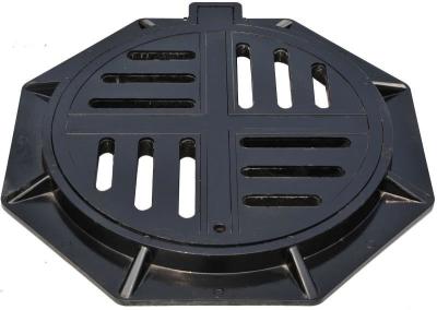 China Elite 432 X 517mm Triangle Grating Frame , 20 Tons SMC FRP Manhole Grating Cover for sale