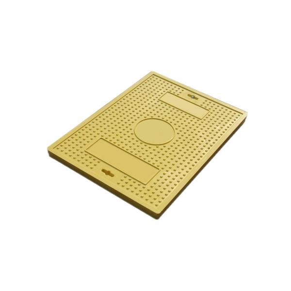 Quality Ductile Iron Telecom Manhole Cover 764mm D400 EN124 For Network Access Points for sale