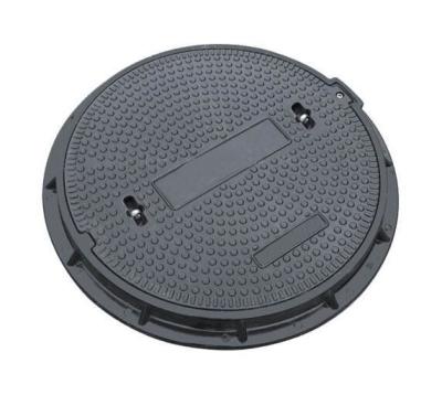 China Elite Roadway Use 400mm Diameter Round BMC Composite Manhole Cover for sale