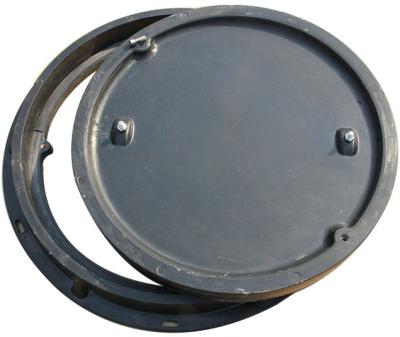 China Elite Roadway Use 400mm Diameter Round BMC Composite Manhole Cover for sale