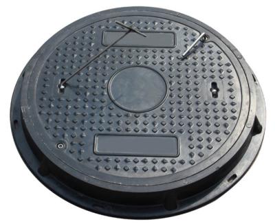 China High Strength Heavy Duty Manhole Cover Fiberglass FRP With Frame for sale