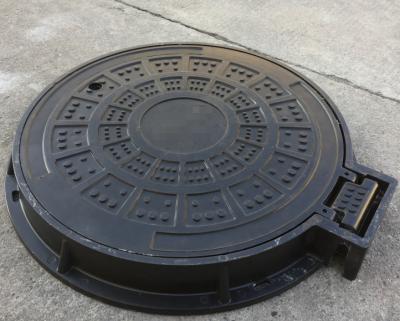 China Long Lasting Molded FRP Fiberglass Reinforced Plastic Manhole Cover Bolted Installation Method Durable for sale