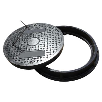 China Tamper Proof Lightweight SMC Manhole Cover for Utility Network Protection for sale