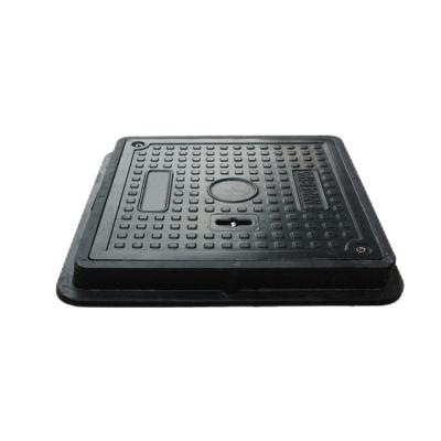 China FRP BMC SMC GRP Composite Resin Fiberglass Manhole Cover Square For Garden Road for sale