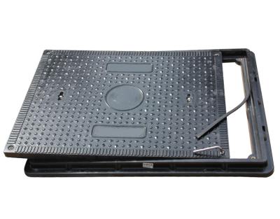 China Noise Free SMC Manhole Cover for Hospitals Schools and Public Facilities for sale