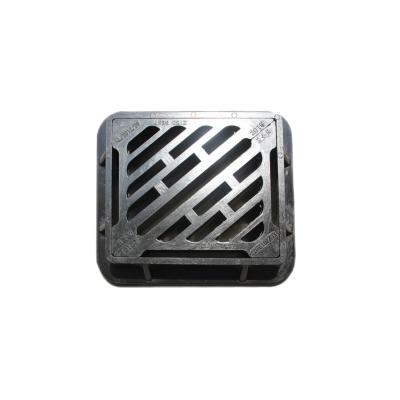 China Composite Manhole Cover And Road Road Gully Grating SMC FRP Gully Cover for sale