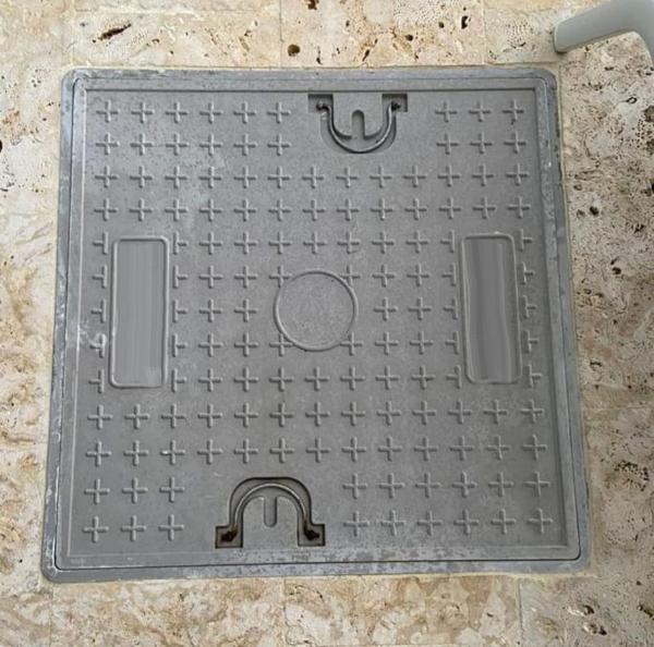 Quality High Duty Anti Theft Manhole Cover Square GRP / Ductile Iron / Composite for sale
