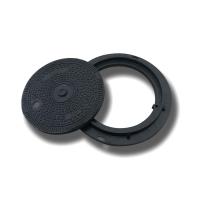 China UV Stable D400 Composite Round Manhole Cover For Construction for sale