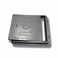 China Embedded Rectangular SMC Utility Composite Access Covers 700*700mm For Cable Chamber for sale