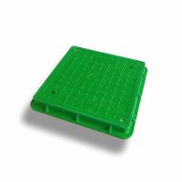 Quality Anti Corrosion FRP BMC Manhole Cover With Smooth Surface And Reinforced Ribs for sale