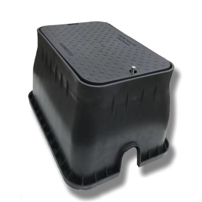 China Custom Size Plastic Irrigation Valve Boxes Anti Aging Material For Agricultural And Landscape Projects for sale