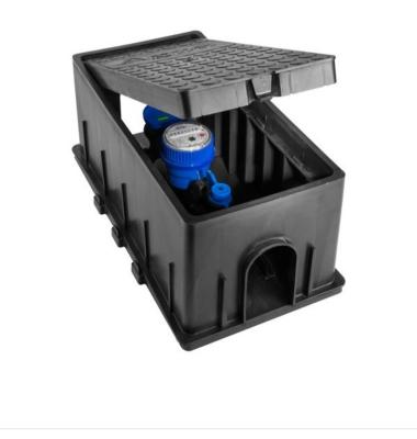 China Customizable Plastic Water Meter Box Anti Slip Design Chemical Resistant And Easy To Install for sale
